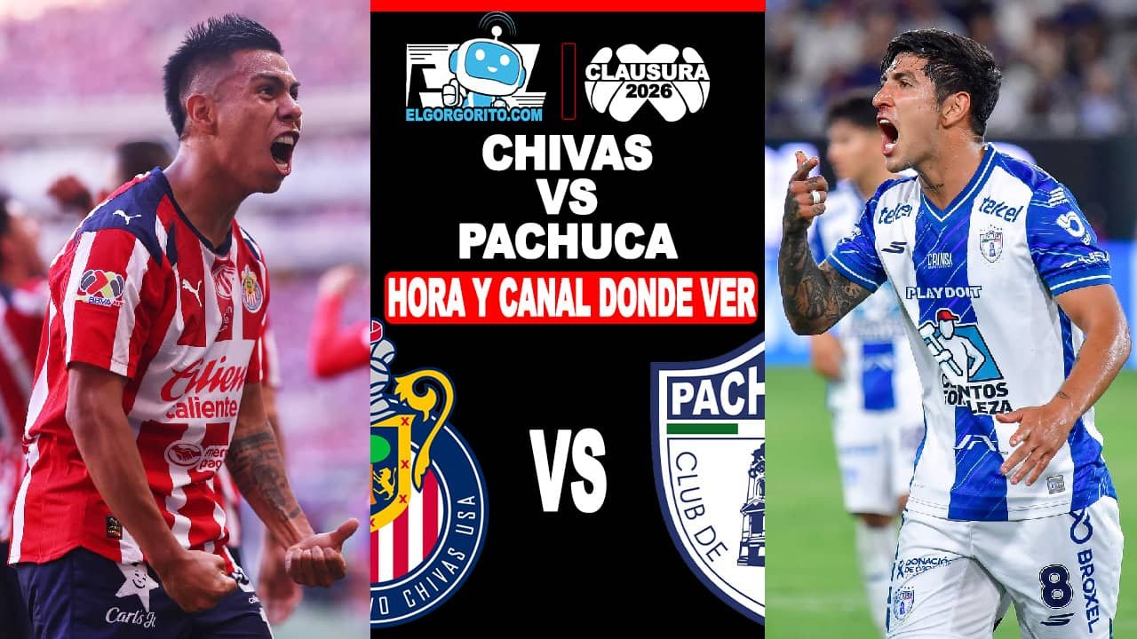 ️ Hora y Canal Dónde ver Chivas vs Pachuca Liga MX Jornada 1 Torneo ...